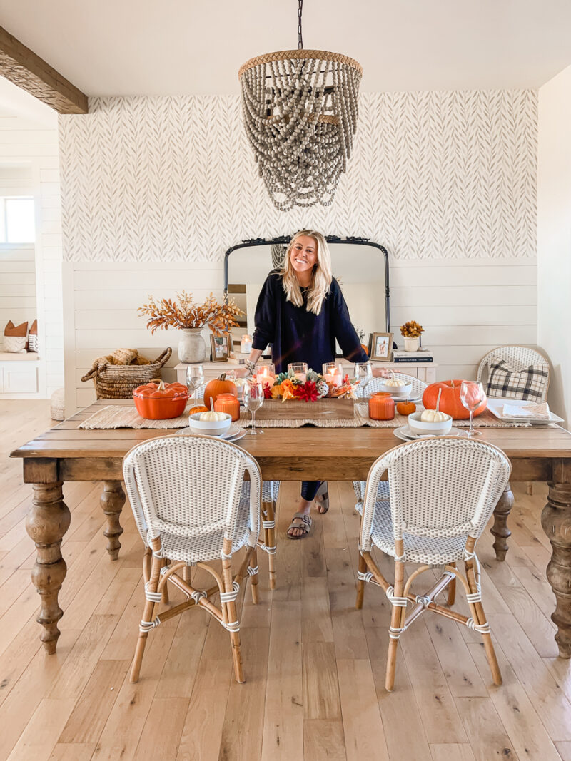 Classic + Cozy Thanksgiving Table - Sarah Joy