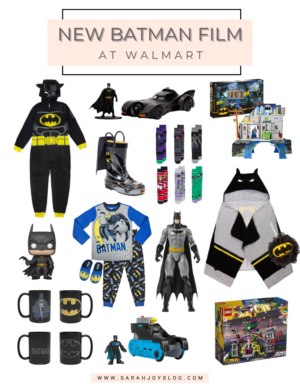 The New Batman Film x Walmart - Sarah Joy
