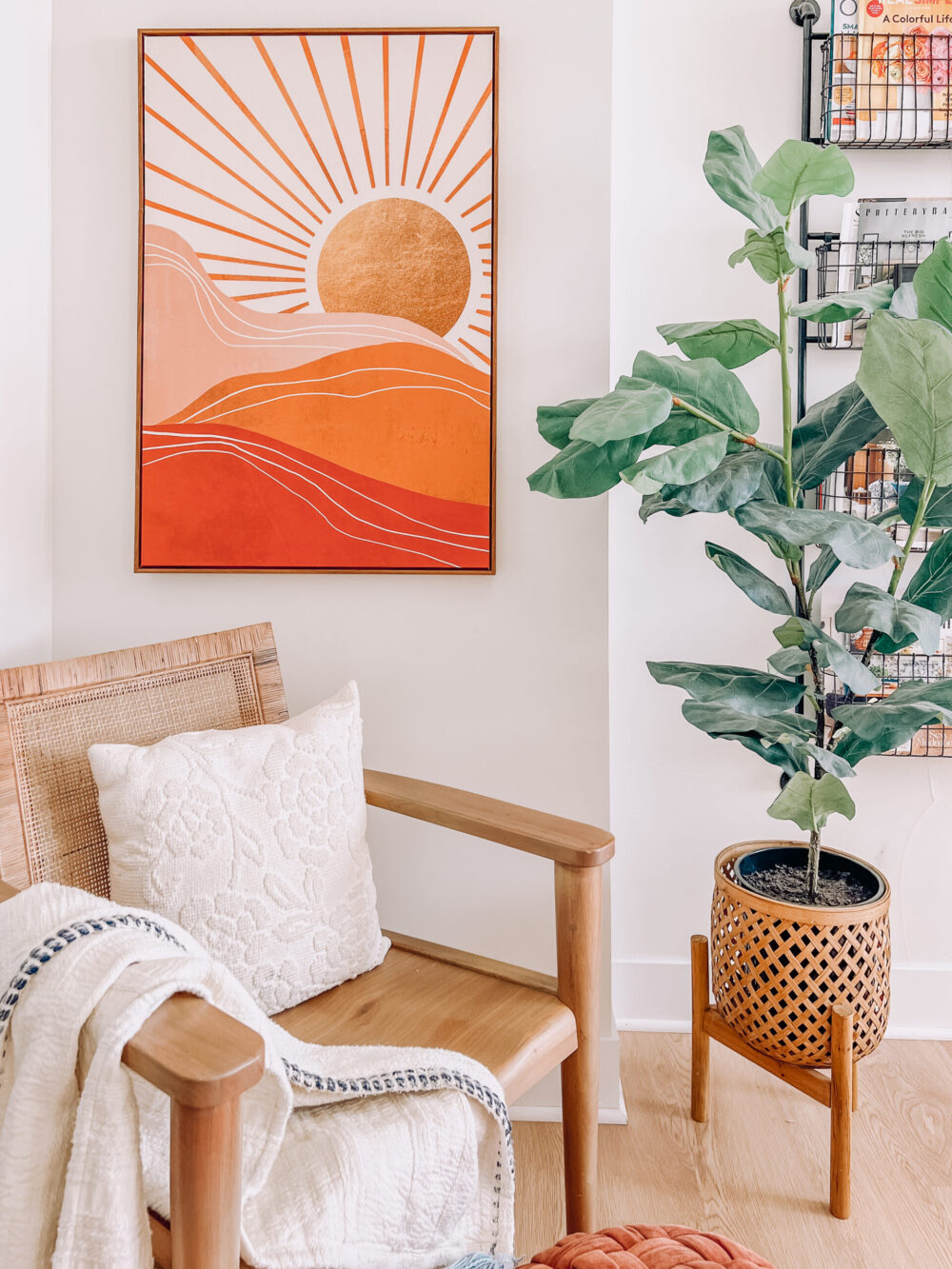 Large Canvas Sunshine Artwork - Sarah Joy