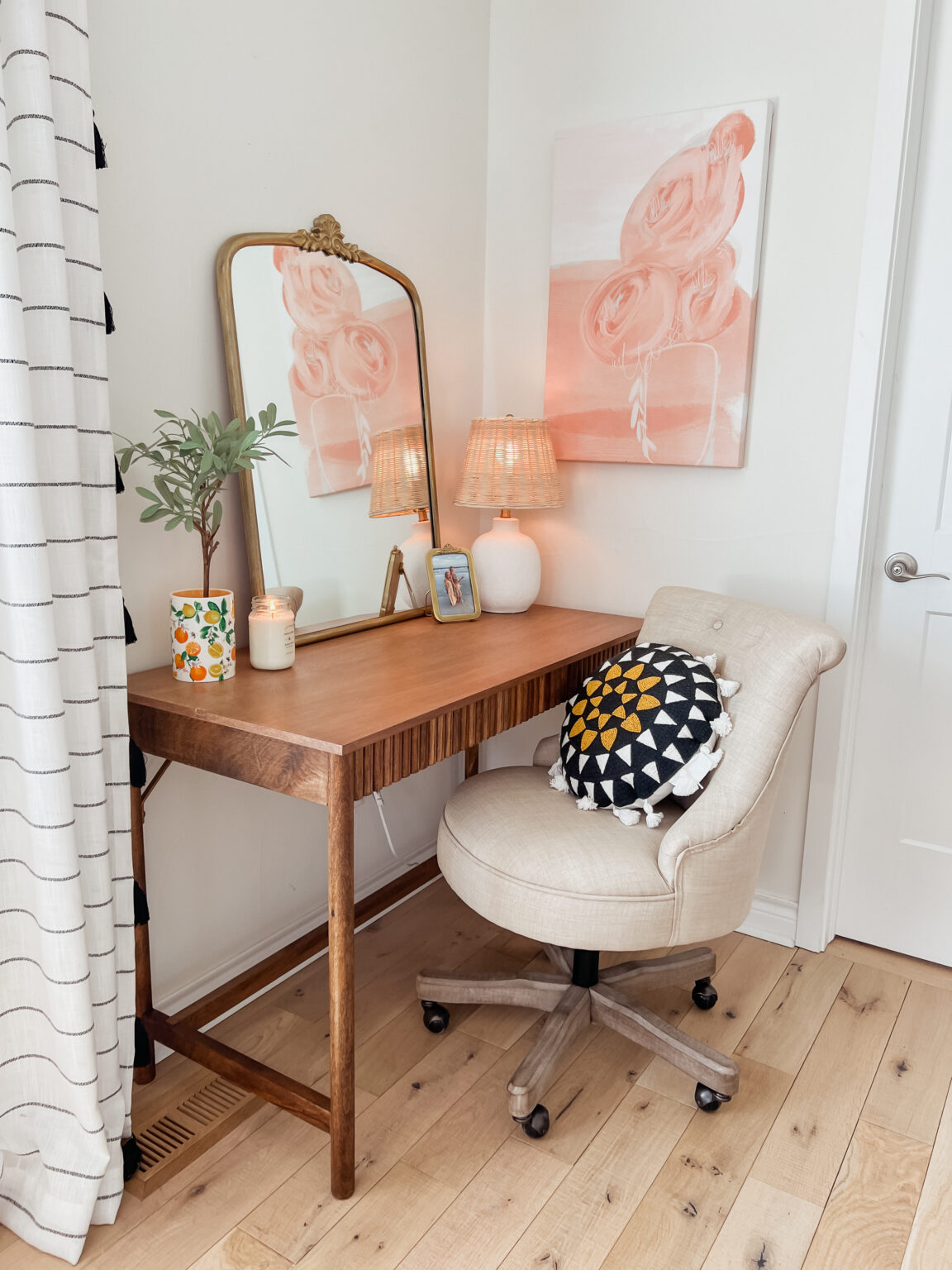 Boho Style Vanity Desk - Sarah Joy