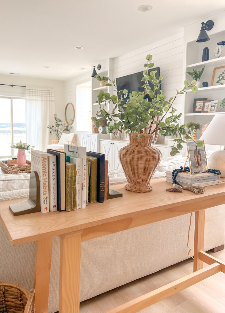 Easy Console Table Decor - Sarah Joy