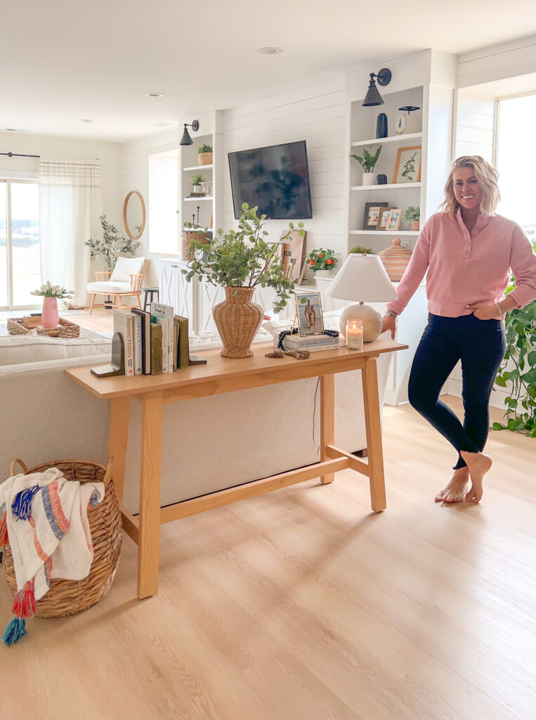 Easy Console Table Decor - Sarah Joy