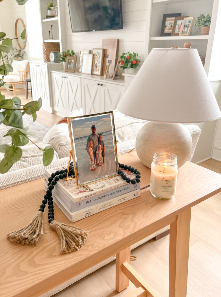 Easy Console Table Decor - Sarah Joy