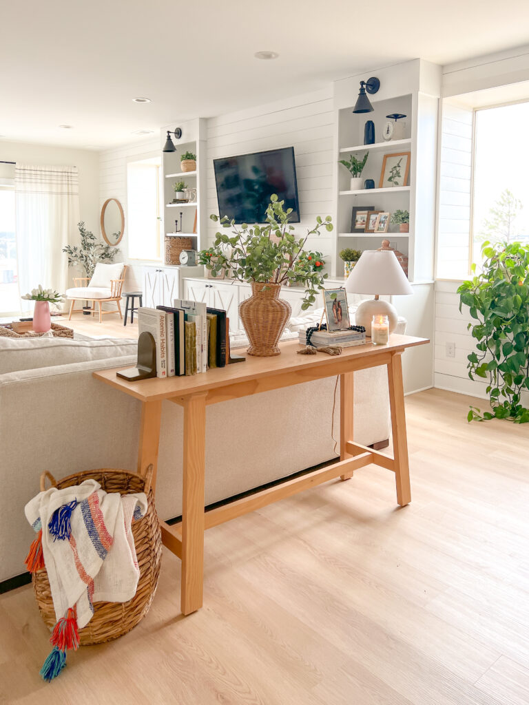 Easy Console Table Decor - Sarah Joy