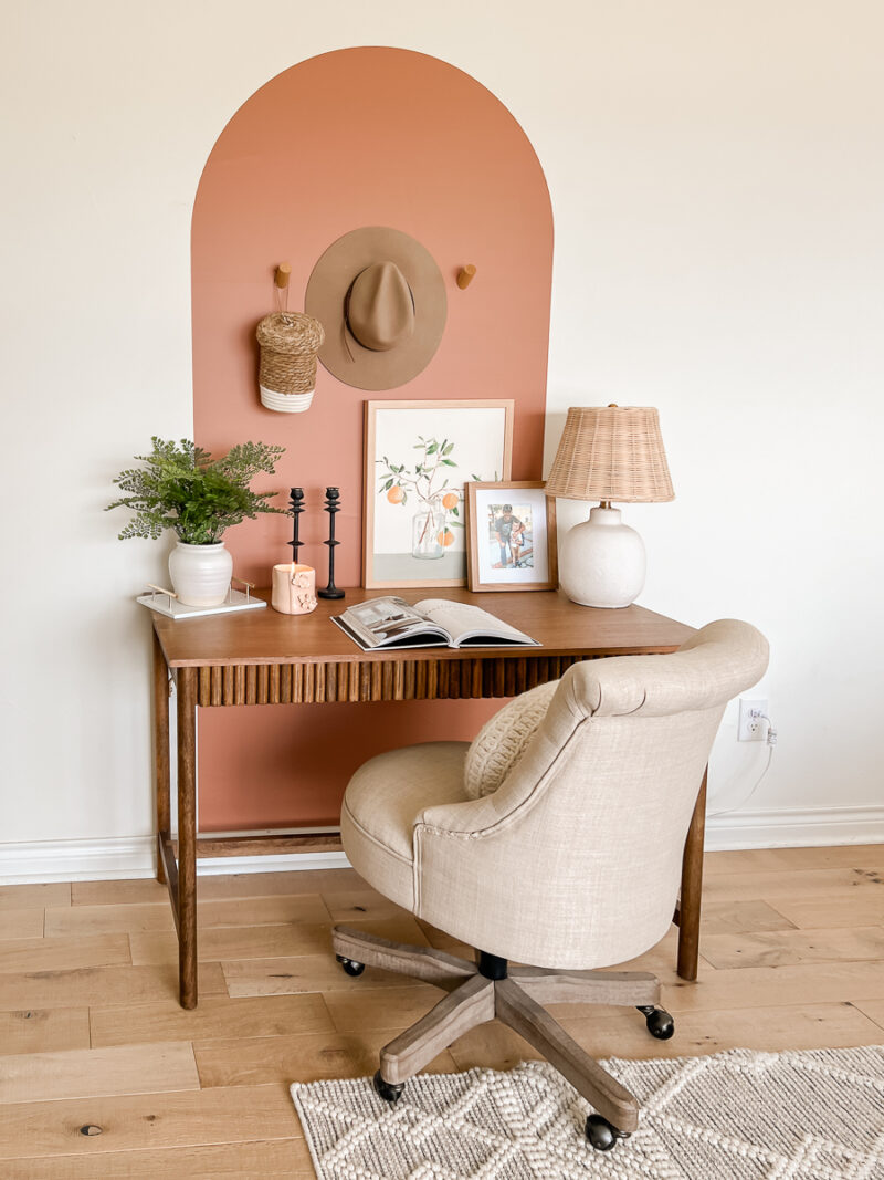 Arched Wall Decal + Workspace - Sarah Joy
