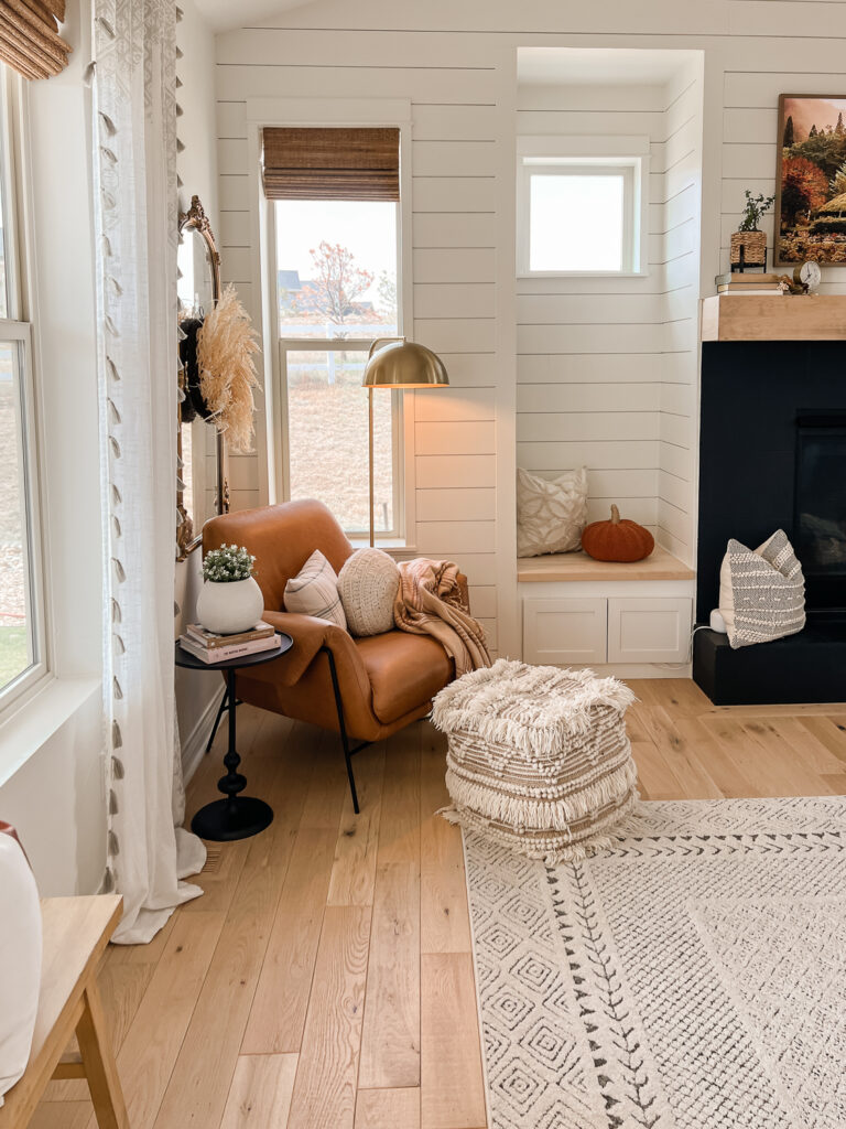 Reading Corner in the Living Room - Sarah Joy