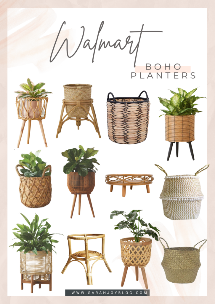 My Favorite Boho Style Planters - Sarah Joy