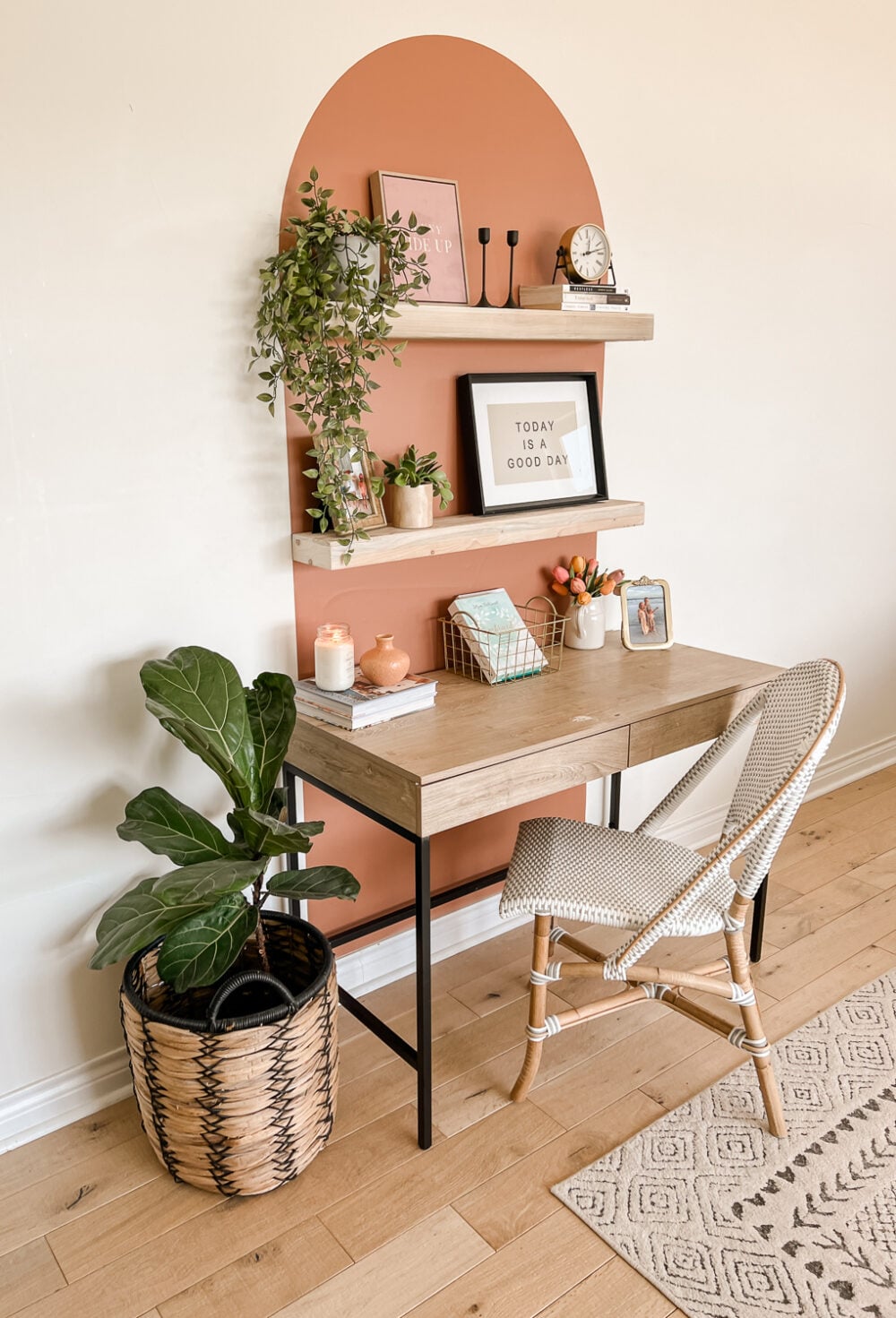 Desk and Arched Wall Decal - Sarah Joy