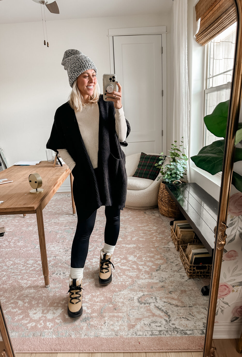 Cozy Winter Outfit Idea from Walmart - Sarah Joy