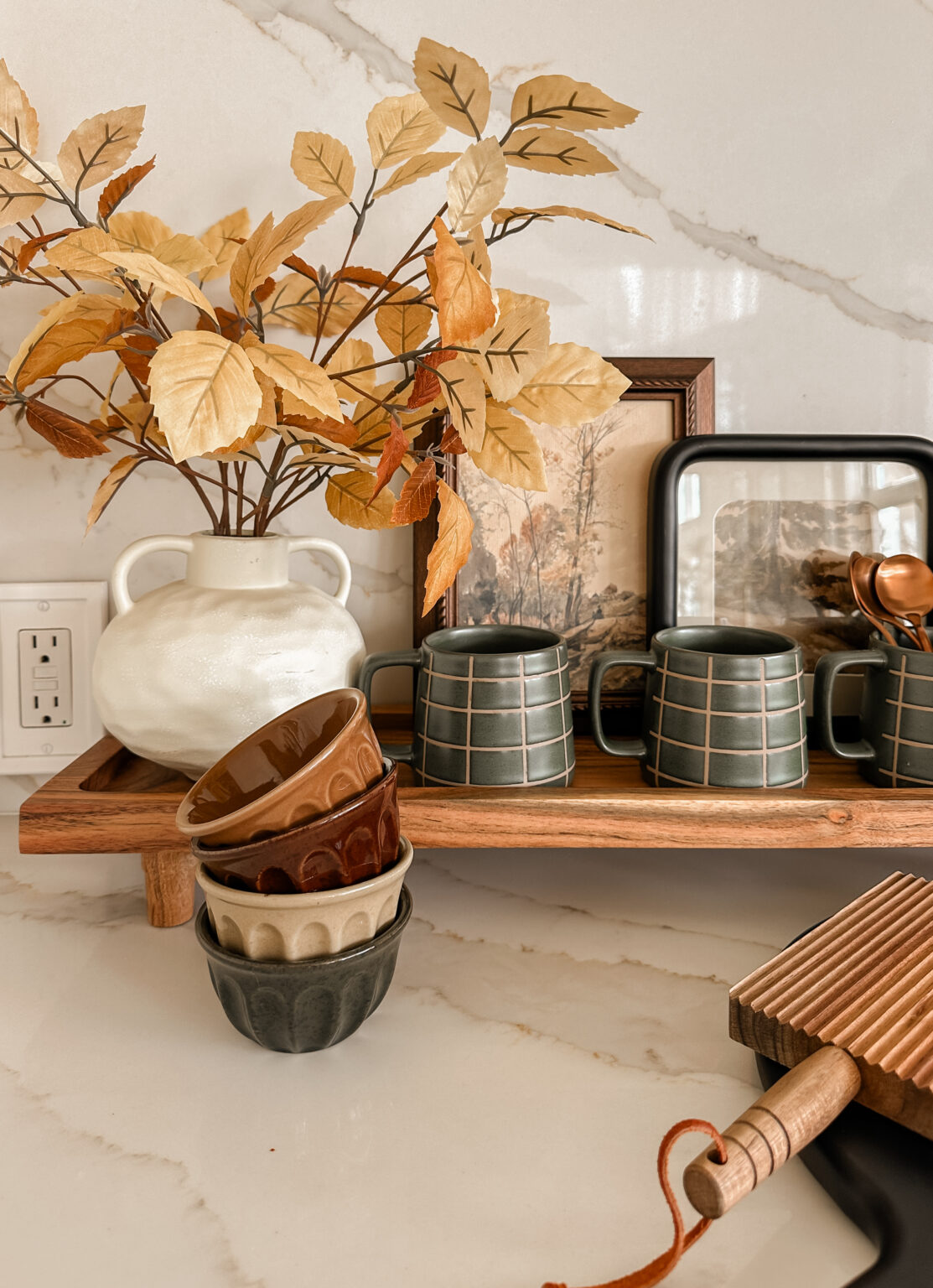 Fall Inspired Coffee Bar Idea - Sarah Joy